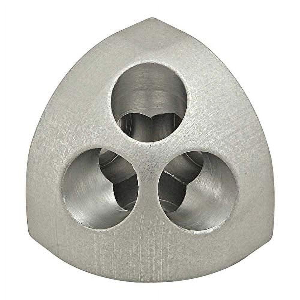 80/20 Inc., 4041, 10 Series 3 Way Rounded Corner Connector - Walmart.com