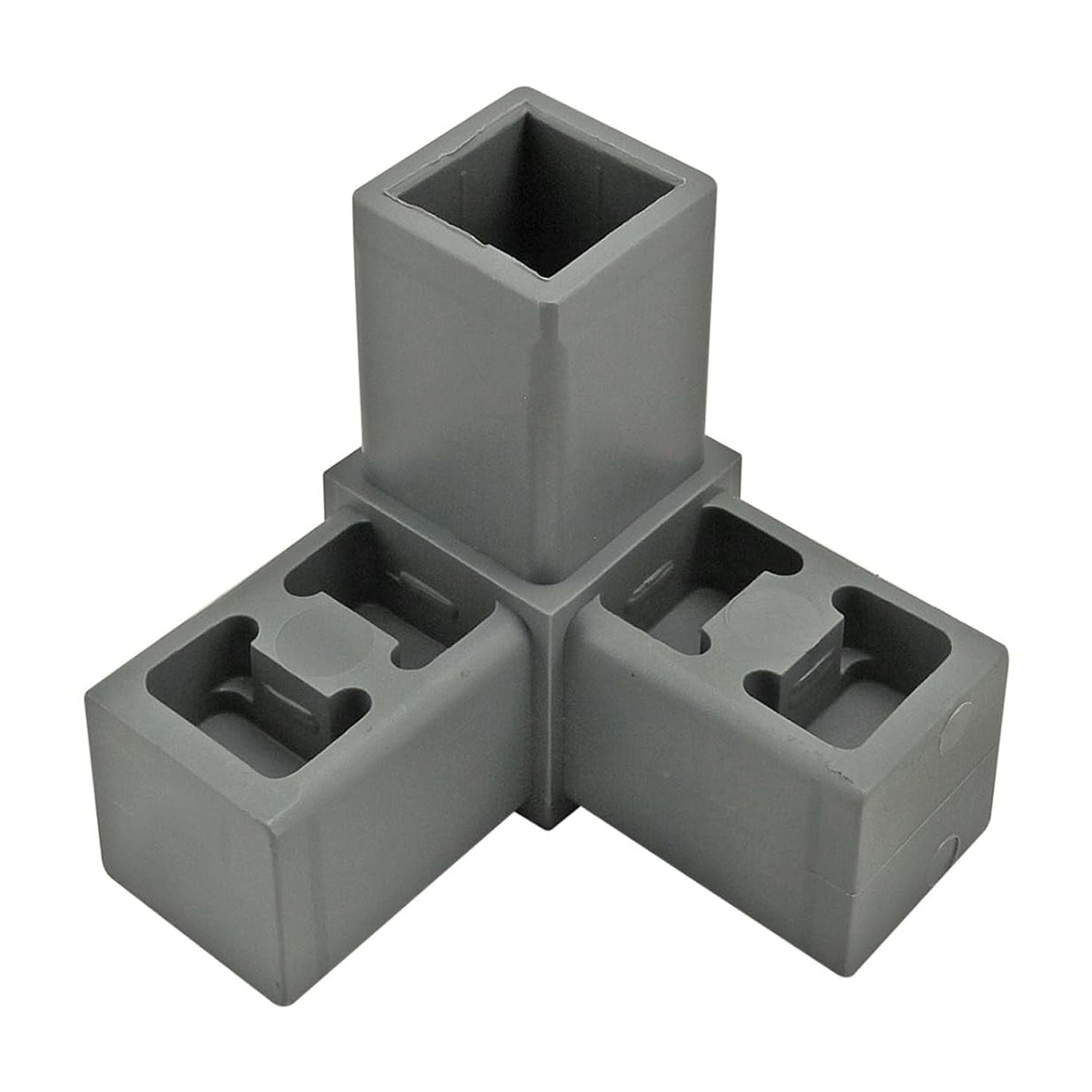 80/20 Inc., 9150, Quick Frame 3 Way Corner Connector, Gray Nylon (10 ...