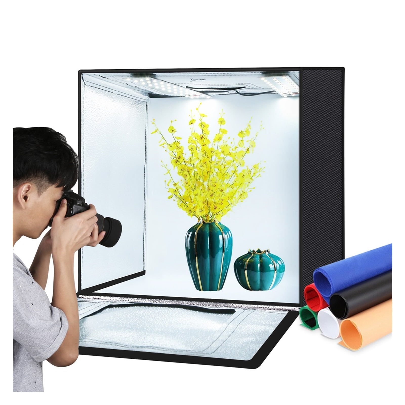 80/60/40cm Portable Photo Studio Lightbox Photography Softbox Photo ...