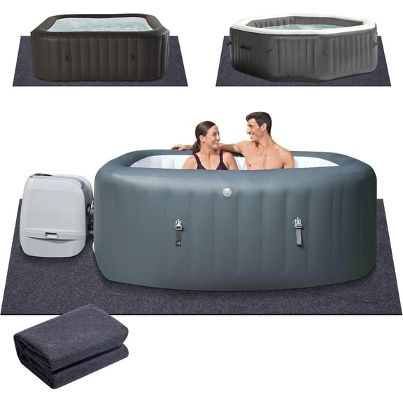360 Rotatable Spa Handrail Adjustable Height 48 to 63 Inches Rust Proof ...