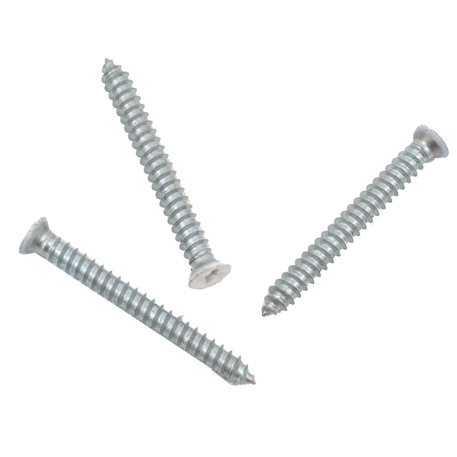 80-80 WH 1-1/2" Screws for Single Track Standards 50/pk - White ...