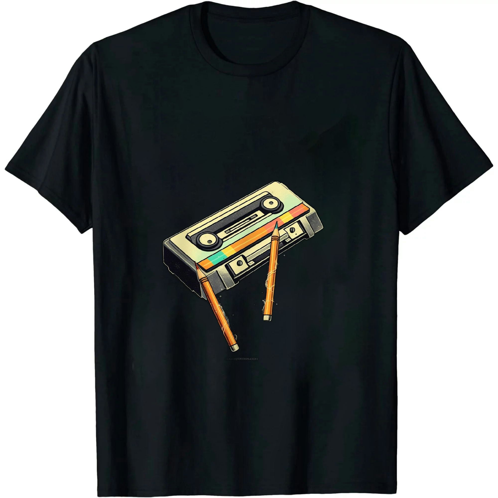 80 90s Retro Party Costume Nostalgia Cassette T-Shirt - Walmart.com