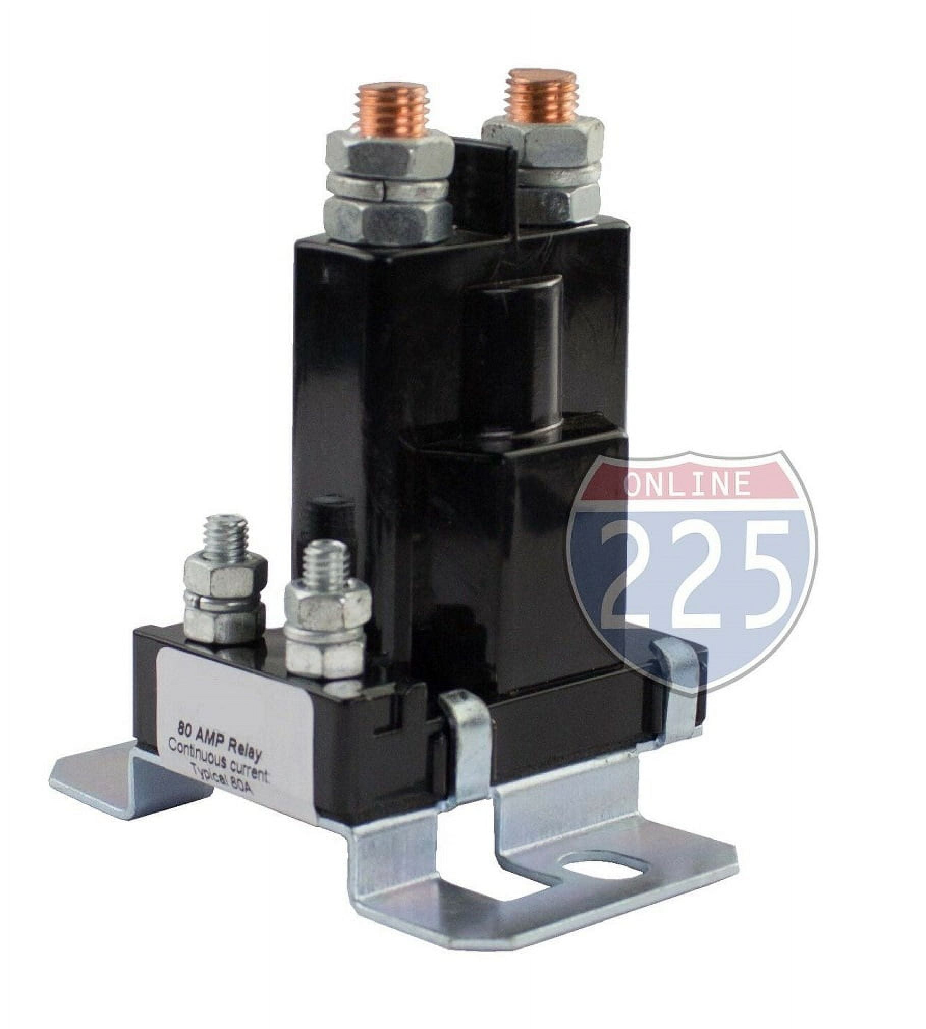 80 AMP High Current Power Performance Dual Battery Isolator and Relay ...