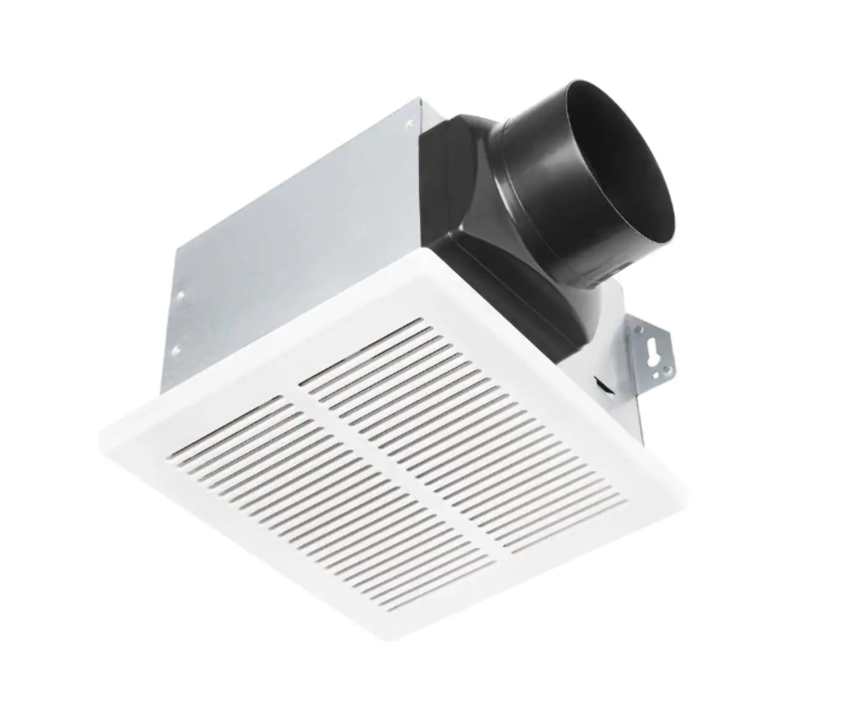 Hampton Bay 80 CFM Humidity Sensing Exhaust Fan for Bathroom, Ceiling ...