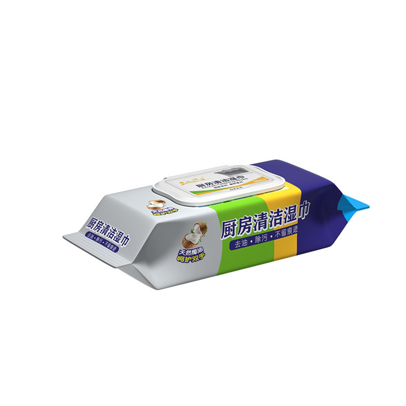 80-Count Extra Thick Kitchen Degreasing Wipes | 10ml Powerful Oil ...