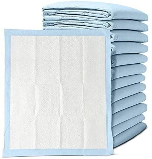 80 Disposable Puppy Training Underpads 23x24 Large Quilted Bed Pads Pee ...