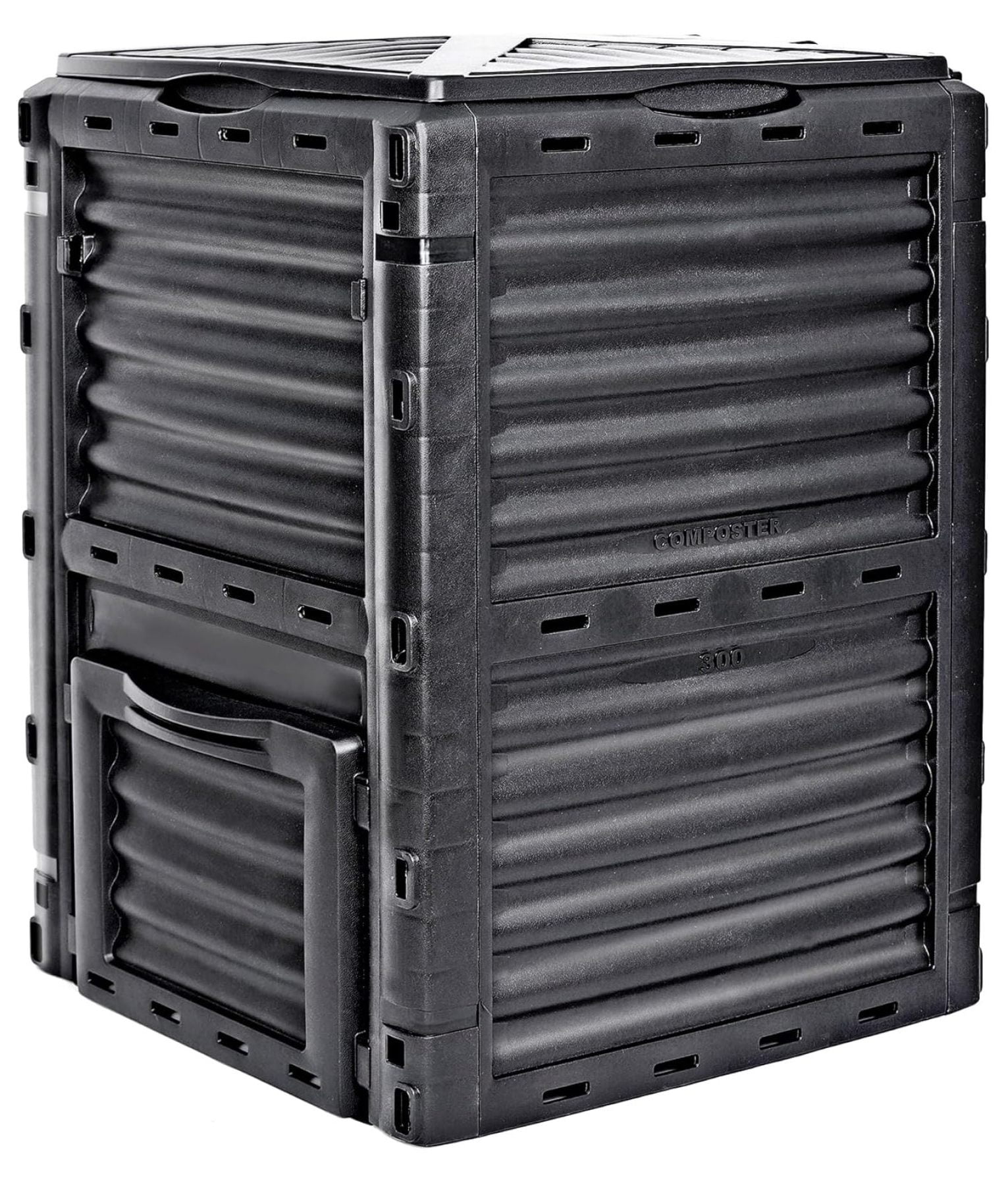 80 Gallon (300 L) Compost Bin from BPA Free Material, Easy Assemble ...
