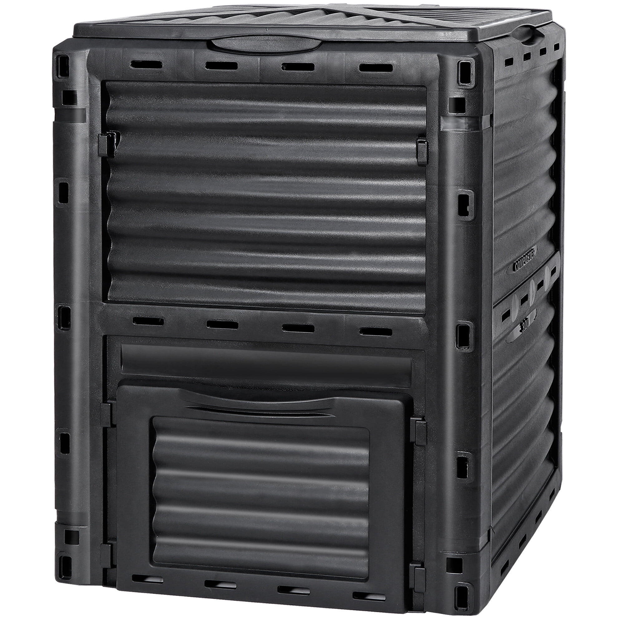 80 Gallon Compost Bin - All-Season Outdoor Composting Solution with Adjustable Air Vents and ...