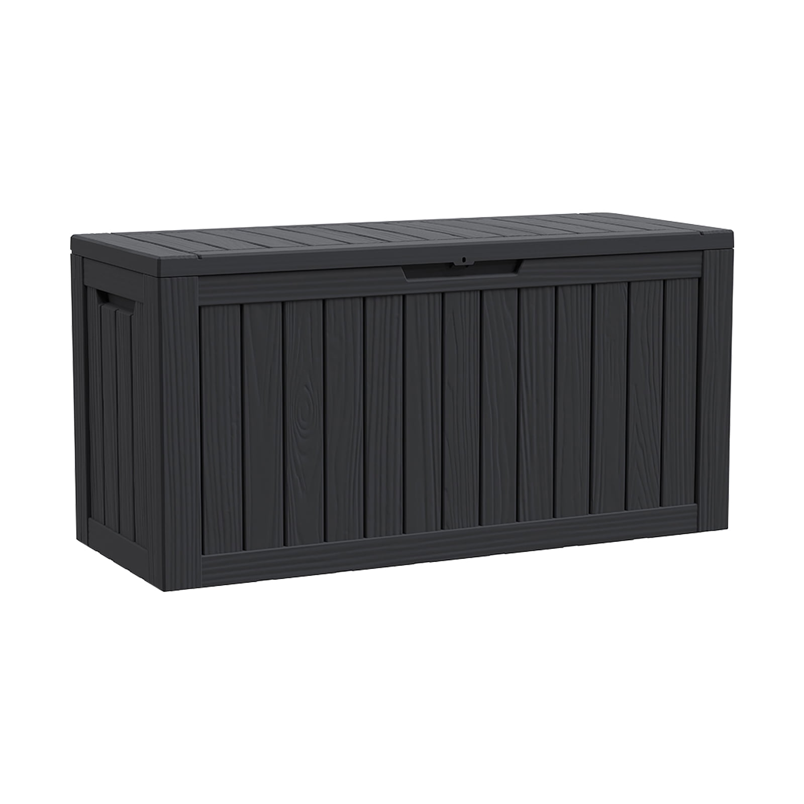 80 Gallon Waterproof Deck Box Patio Furniture Storage Box with Lockable ...
