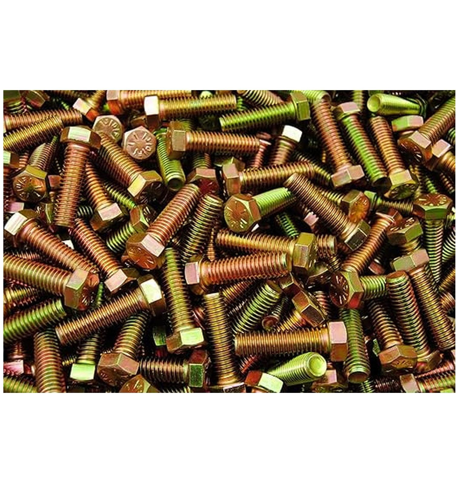 (80) Grade 8 Hex Head 7/16-14 x 1-1/2 Screws Bolts Coarse - Walmart.com