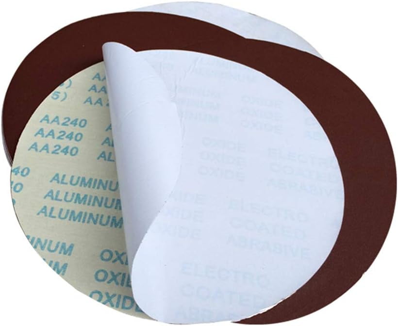 80 Grit Round Self-Adhesive Sandpaper.Psa Sanding Disc Diameter 300Mm ...