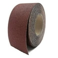 80 Grit Sandpaper Roll, 3 Inch x 49 Feet Emery Cloth Roll Aluminum ...