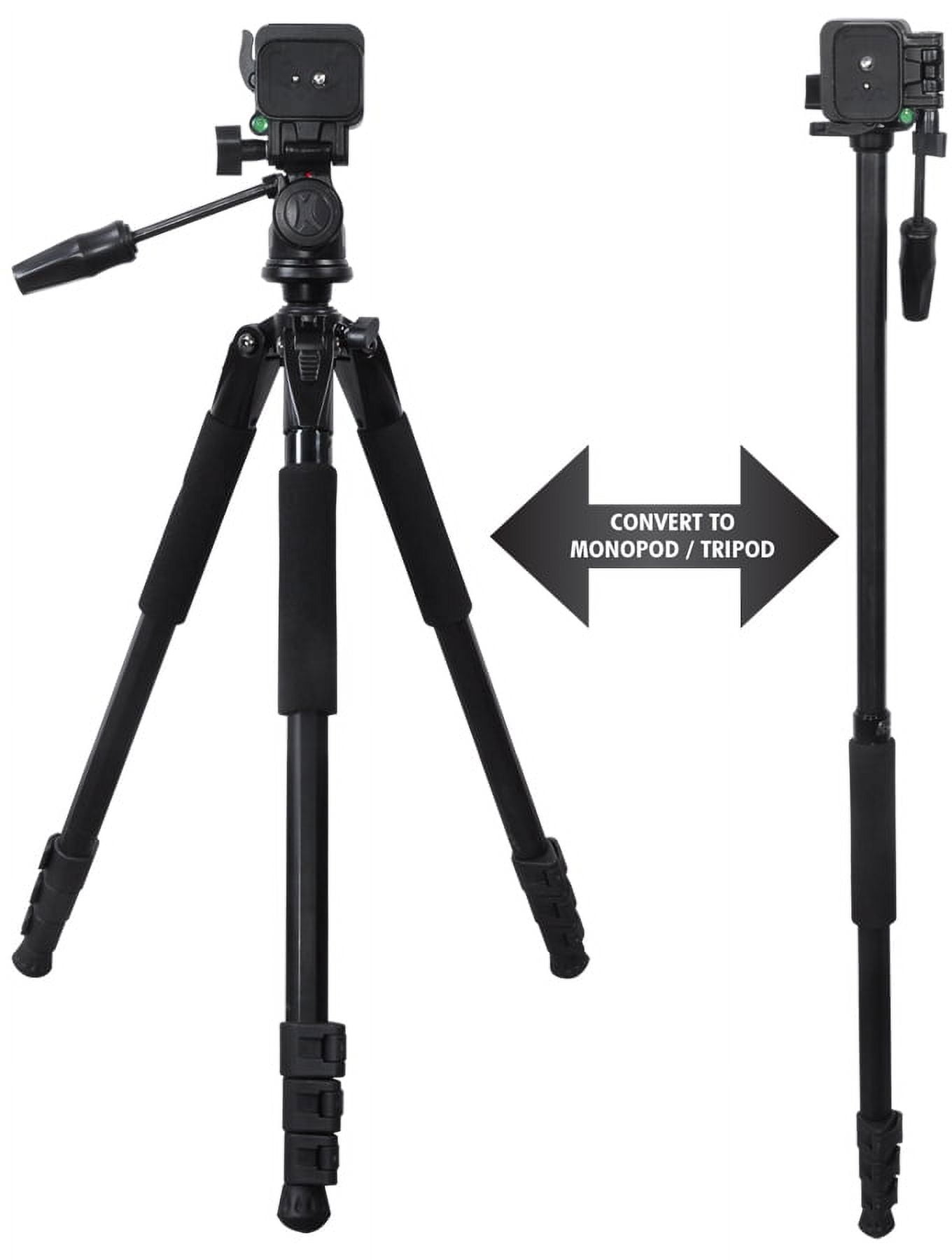 80" Inch Heavy Duty Camera Tripod for DSLR Cameras/Camcorders - Walmart.com