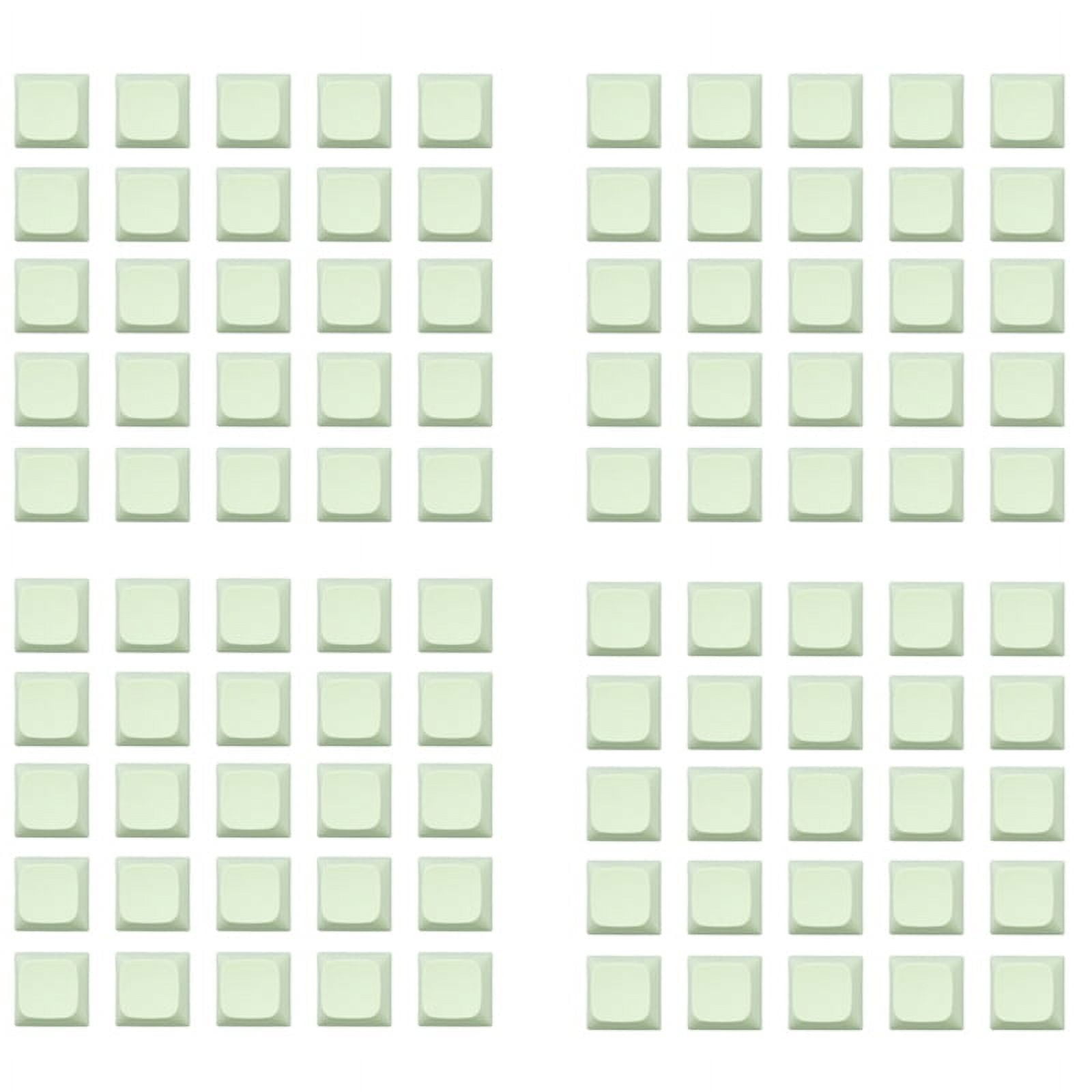 80 Key XDA Profile PBT Keycaps Mechanical Keyboard 1U 1X Print Blank ...