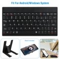 80 Keys Wired Keyboard Mini USB Connector Keyboard Portable Durable ...