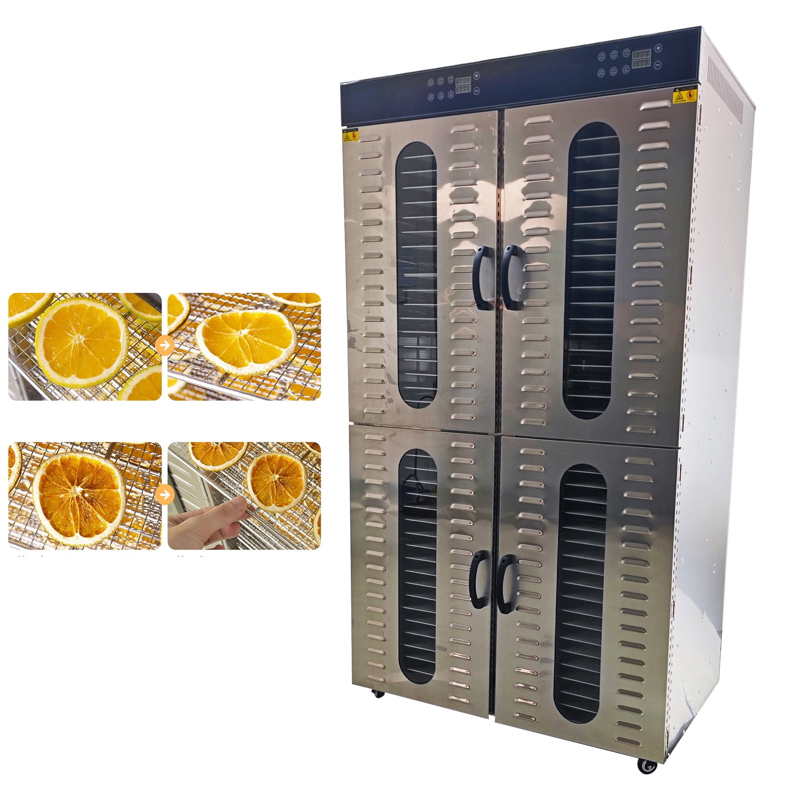 80 Layers Fruits Vegetables Dehydrator Food Drier Machine 220V ...