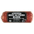 80% Lean/20% Fat Ground Beef and Pork Blend, 1 lb Roll - Walmart.com