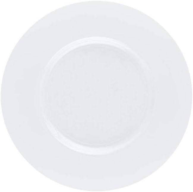 EcoQuality 7.3 inch White Expanse Dinner Plate – Elegant Disposable ...
