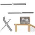 80 Pack AISI 316 Stainless Steel Left&Right Handed Thread Swage lag ...