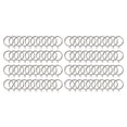 80 Pack Curtain Rings, 38mm Internal Diameter Iron Curtains Rings ...
