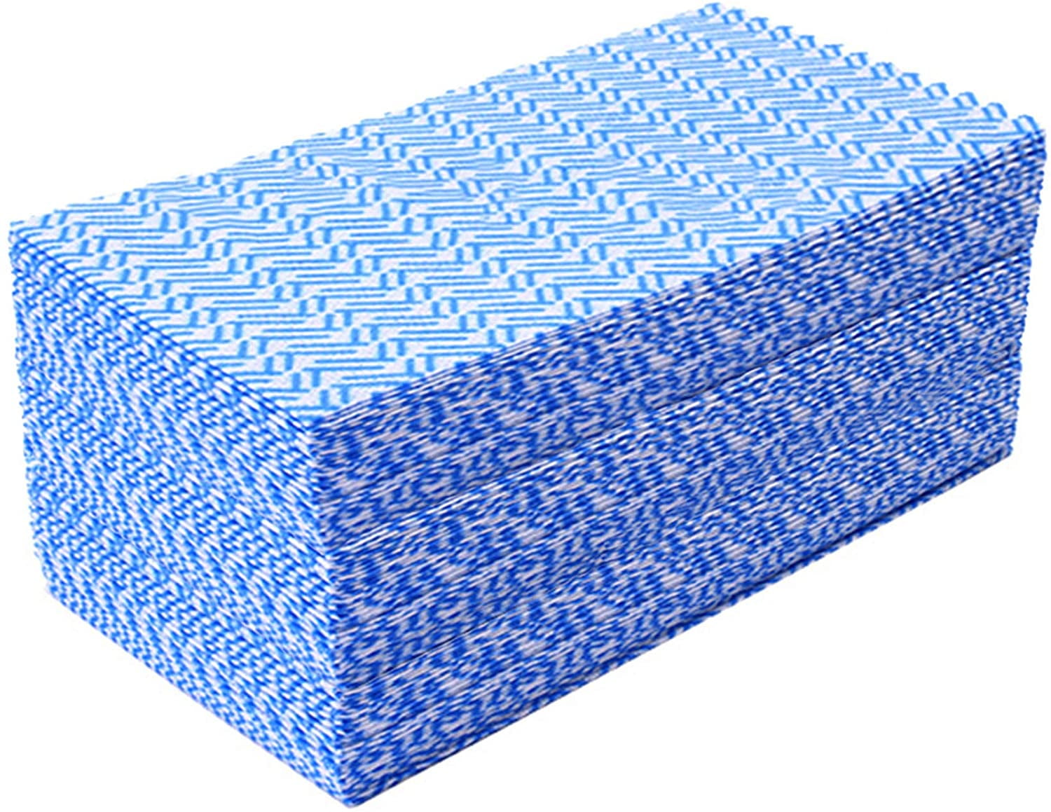 80 Pack Disposable Dish Cloths - Heavy Duty Reusable Cleaning Wipes ...