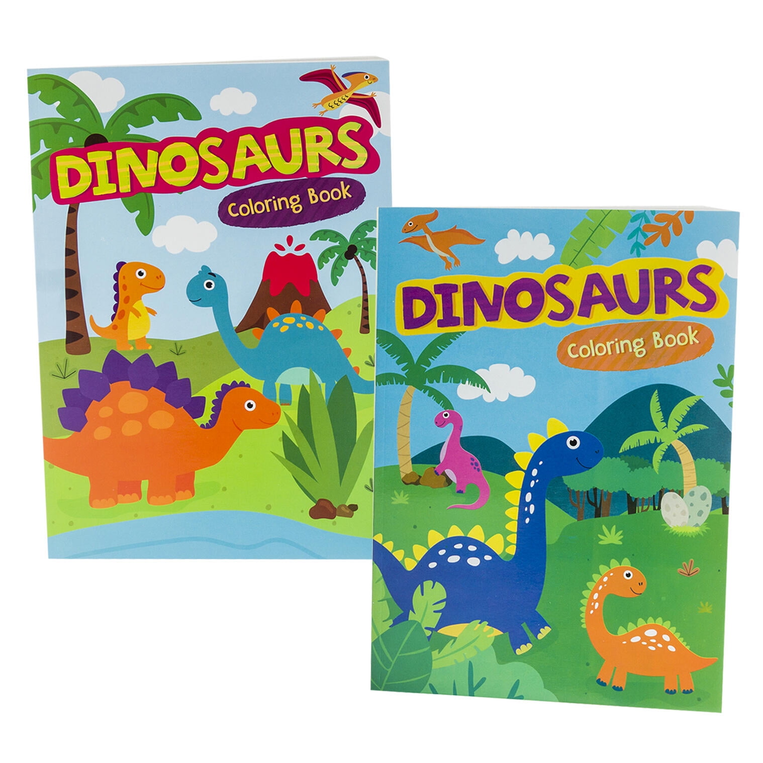 80 Page Dinosaurs Coloring & Activity Book-2 PCS - Walmart.com