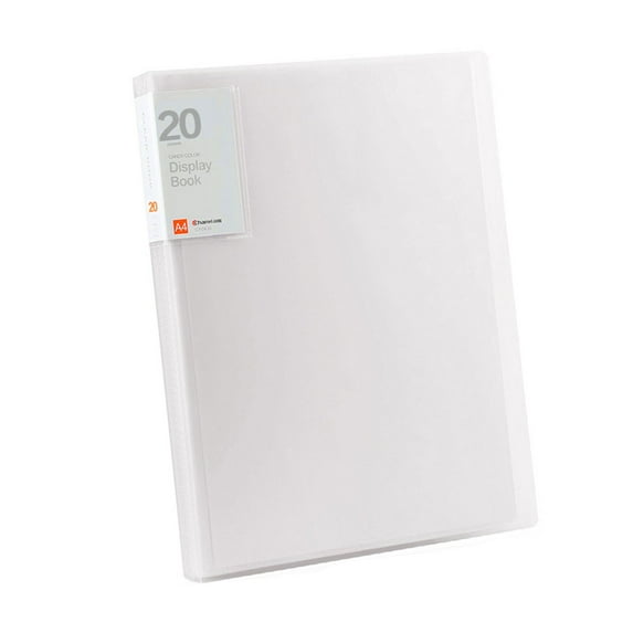 80 Pages File Folder A 4 Clear Papers Organizers Large Capacity Storage ...