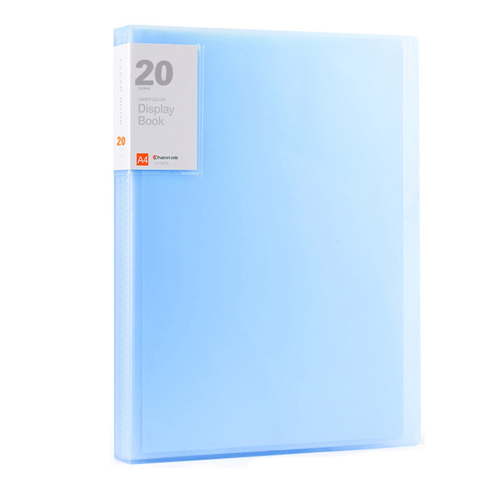 80 Pages File Folder A 4 Clear Papers Organizers Large Capacity Storage ...