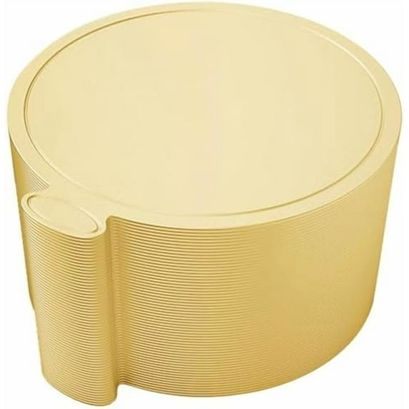 80 Pcs 4 Inch Cake Boards Mini Round Cake Cardboard for Mousse Cupcake ...