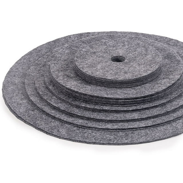 80 Pcs 7.87inches Non-Woven Tree Mulch Ring, Mulch Ring Mat, Degradable ...