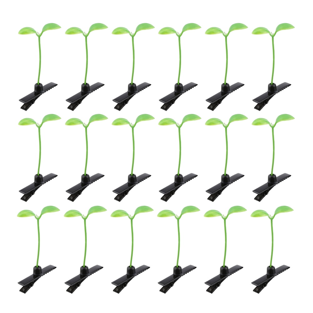 80 Pcs Bean Sprouts Hairpin Lint Remover Food Fixing Clip Clips Area ...