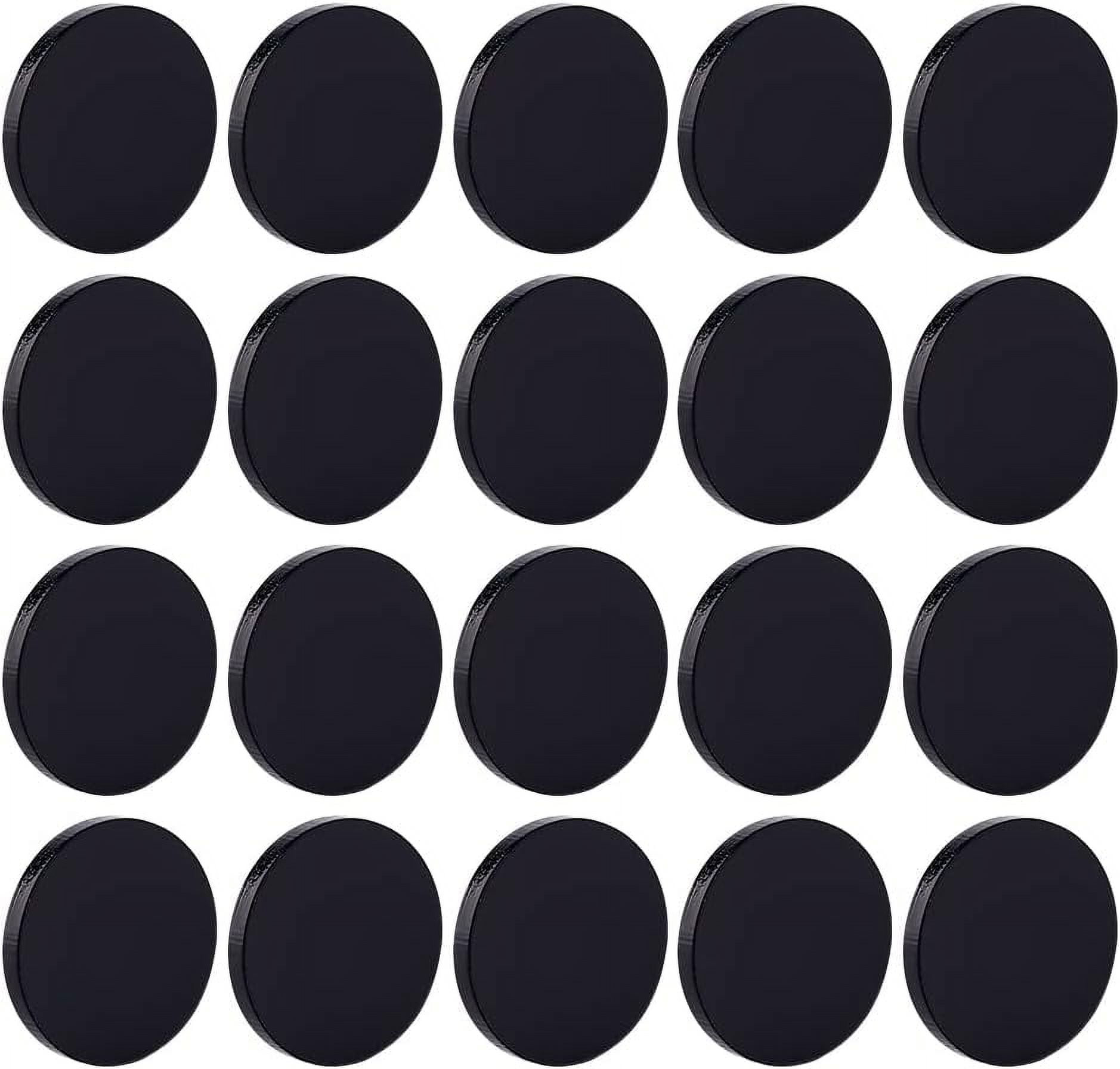 80 Pcs Black Circles Acrylic Sheet 1" Circular Miniature Bases 3mm ...