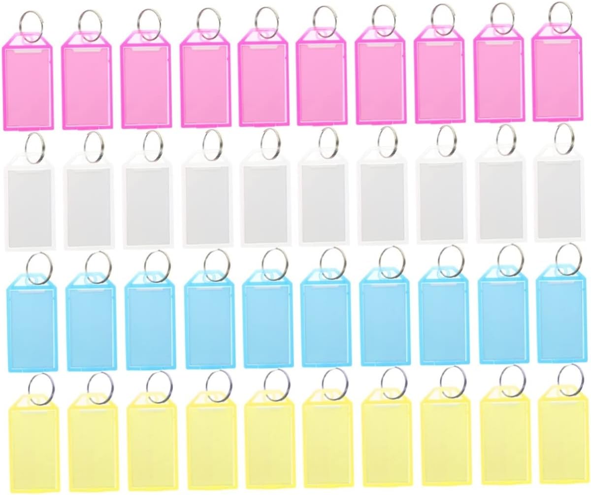 80 Pcs Classification Plate Travel Tags Car Travel Essentials Name ...