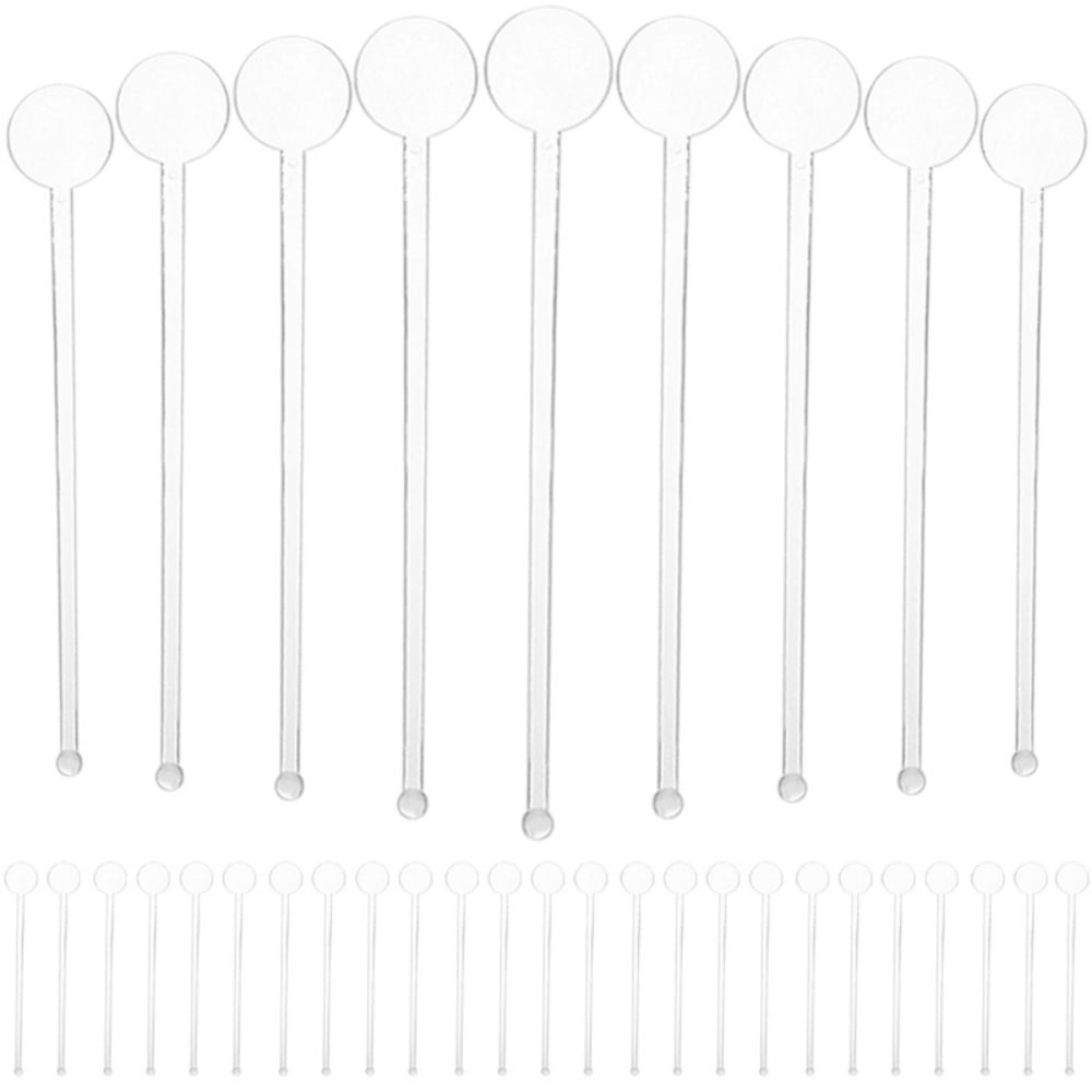 80 Pcs Cocktail Swizzle Sticks, MODANU Disposible Plastic Drink ...