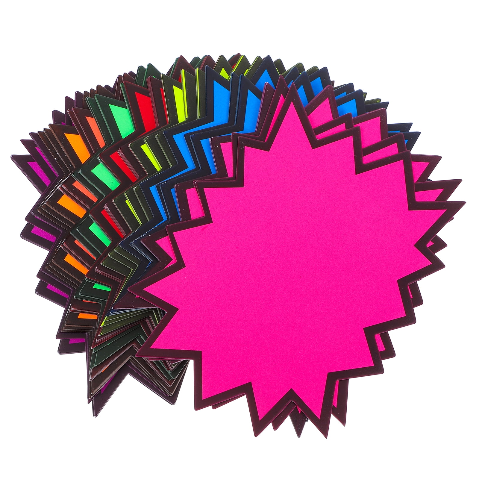 80 Pcs Fluorescent Label Explosion Labeling Price Tag - Walmart.com