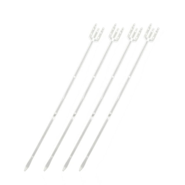 80 Pcs Fork Shape Floral Picks Wedding Table Tags Bouquet Forks Flower Card Holder Baby ...