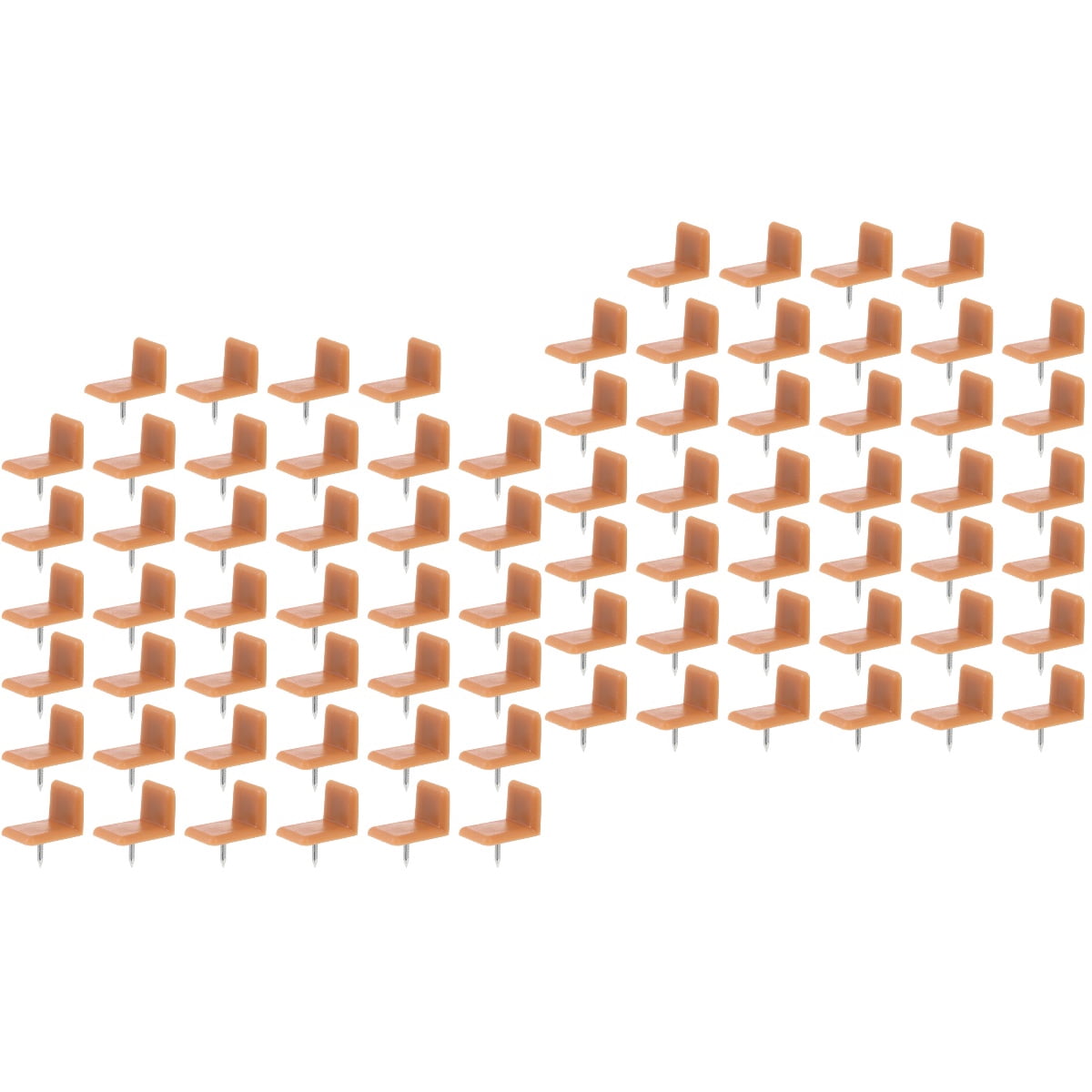 80 Pcs Plastic Drawer Slides Stoppers for Dresser Chairs Furniture ...