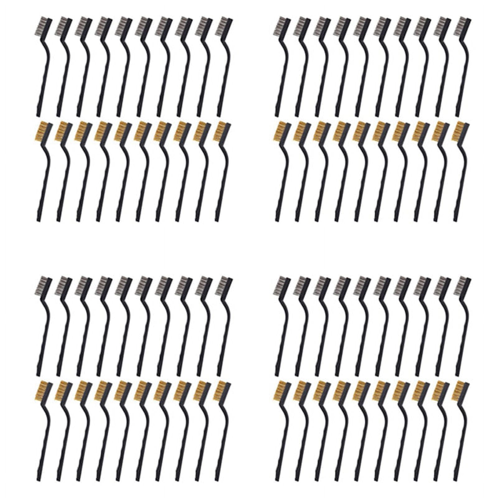 80 Pcs Wire Brush Metal Brush for Cleaning Welding Slag and Rust ...