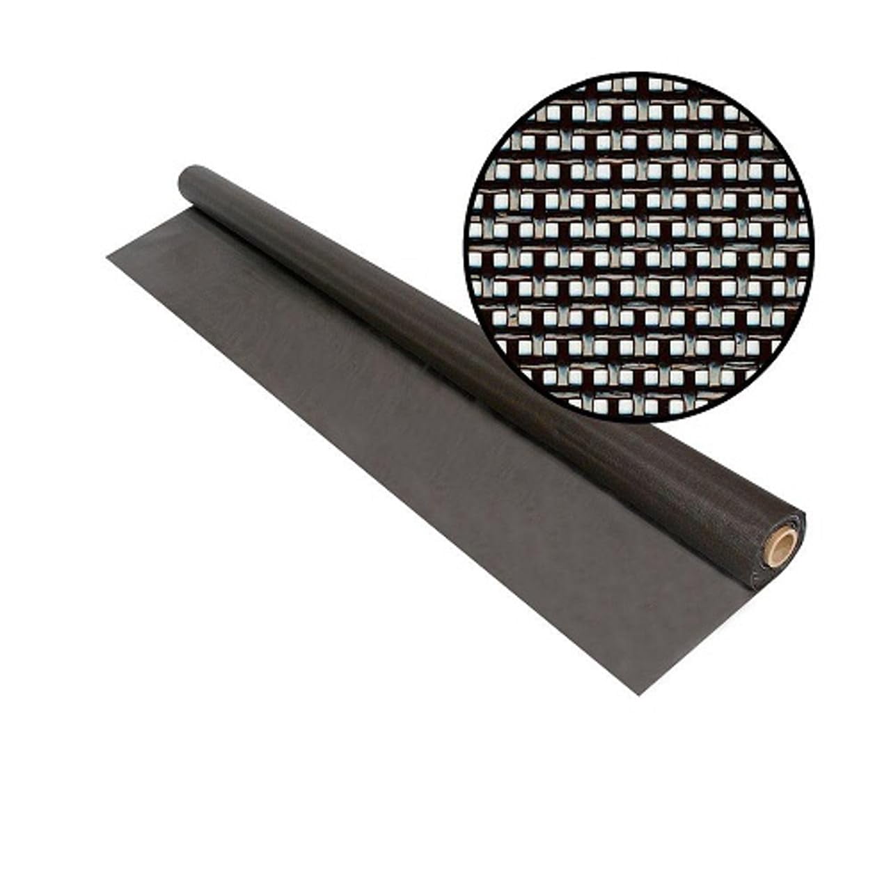 80% Phifer Solar Screen Kit - 60-in x 100-ft - Solar Window Screen Roll ...