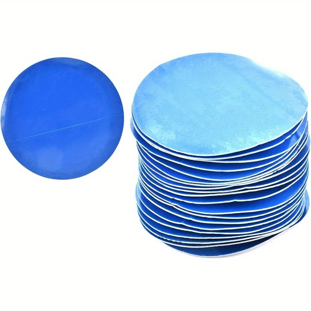 80-Piece Box of 58mm Natural Rubber Tire Puncture Repair Cold Patch ...