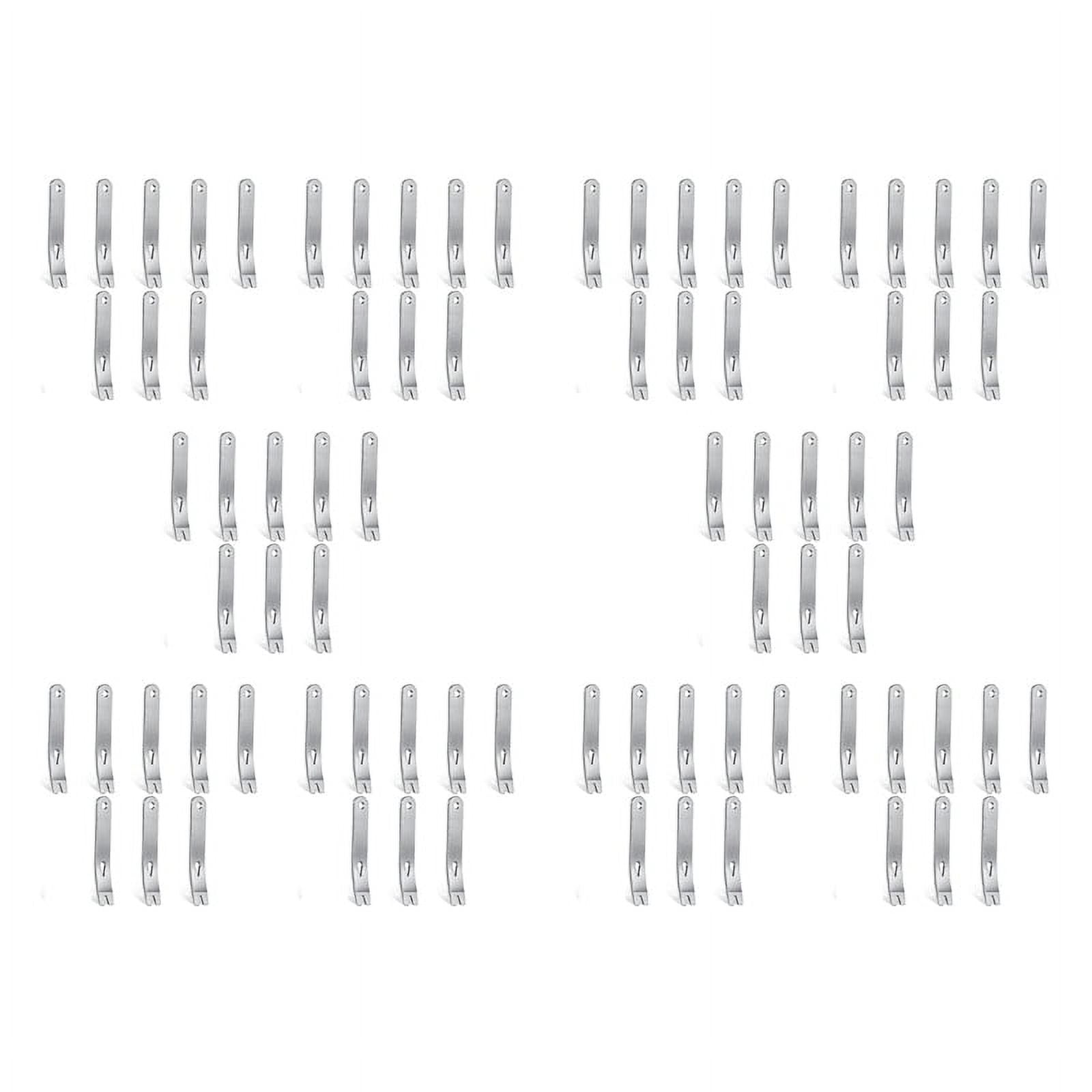 80 Pieces Mini Pry Bar Stainless Steel Flat Bar Multifunction Small Pry ...