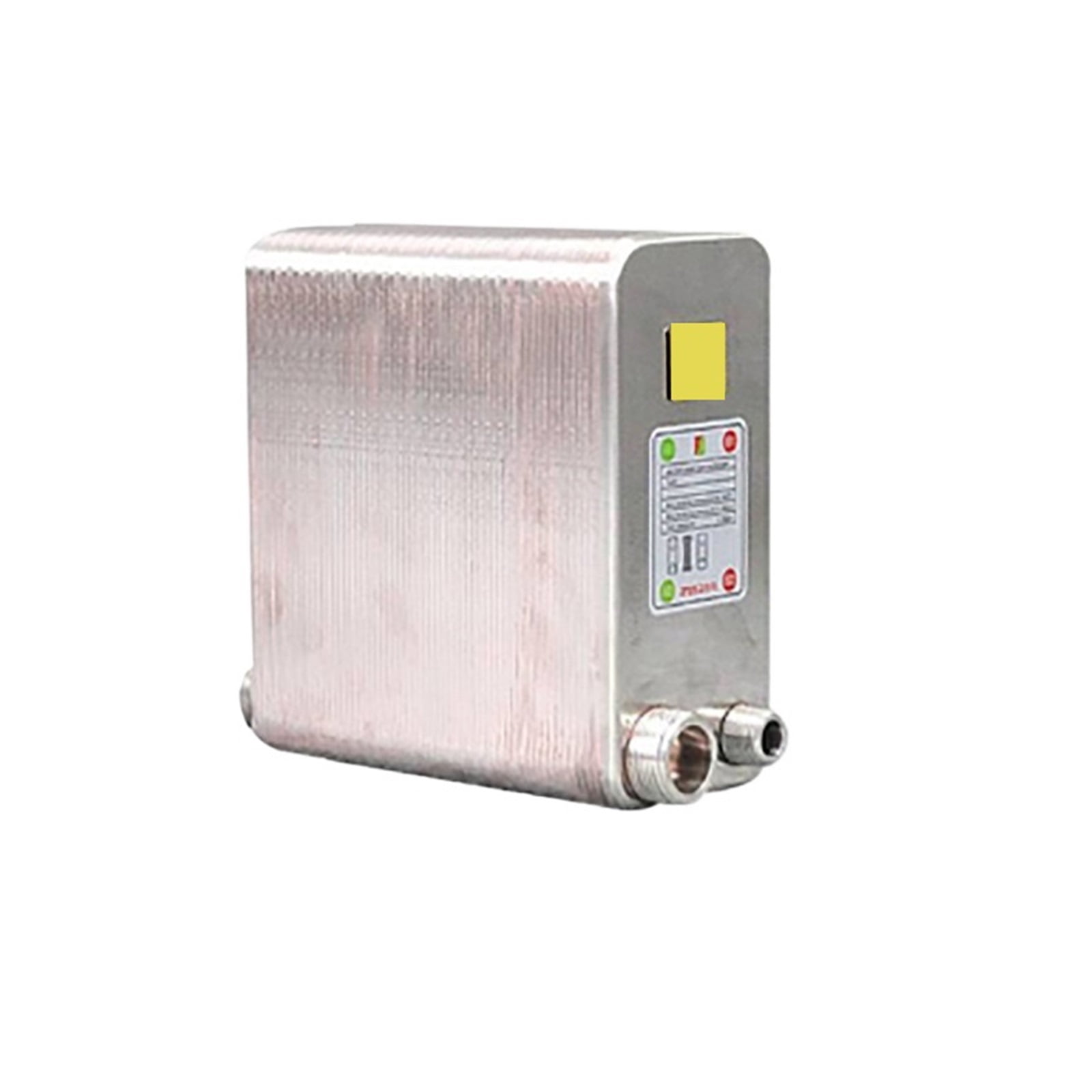 80 Plates Stainless Steel Heat Exchanger Beer Wort Chiller Cooler Home ...