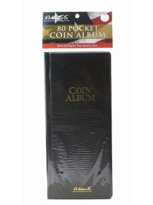80 Pocket-HE Harris Coin Album, Hold Mylars or Flips - Walmart.com