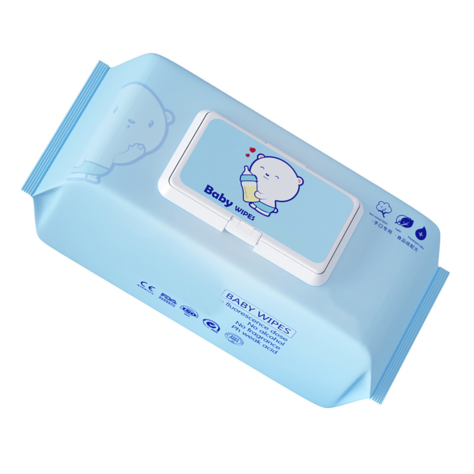 80 Pull Out Baby Wet Wipes for Hand Mouth and Fart Cleaning Moist and ...