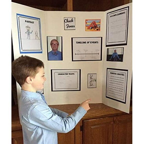 Tri-Fold Poster Boards in Presentation Boards & Presentation Easels ...