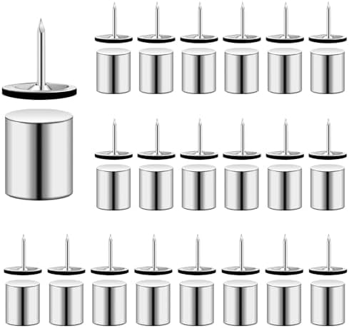 80 Sets Magnetic Pushpins, Magnet Thumbtack, Poster and Photo Hangers ...