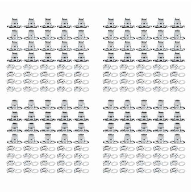 80 Sets Marine Grade Twist Lock Fasteners Turn Button Eyelet and Stud ...