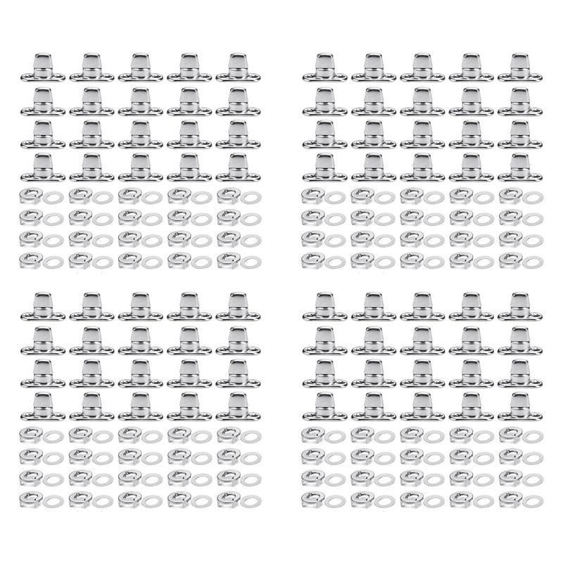 80 Sets Marine Grade Twist Lock Fasteners Turn Button Eyelet and Stud ...