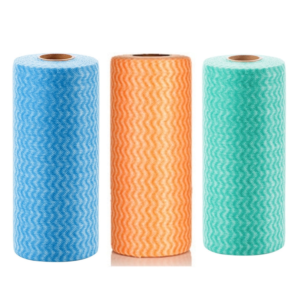 80 Sheet Disposable Cleaning Cloths Disposable Dish Cloths Paper Towels ...