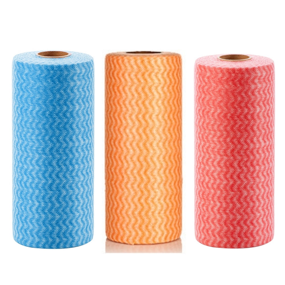 80 Sheet Disposable Cleaning Cloths Disposable Dish Cloths Paper Towels ...